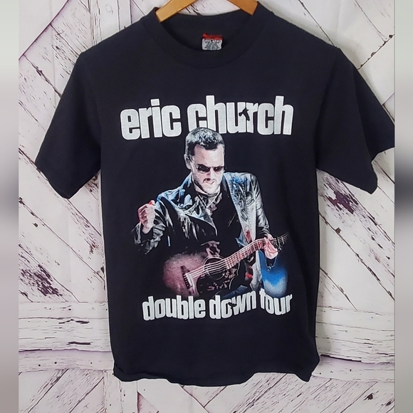 Eric Church | Tops | Eric Church Double Down Tour 29 Concert Tee | Poshmark